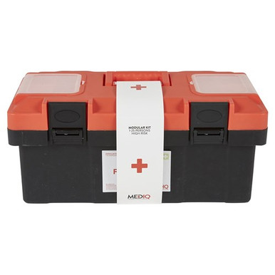 Mediq First Aid Kit Incedent Ready Plastic Box - FAMKT - Tool Kit Depot