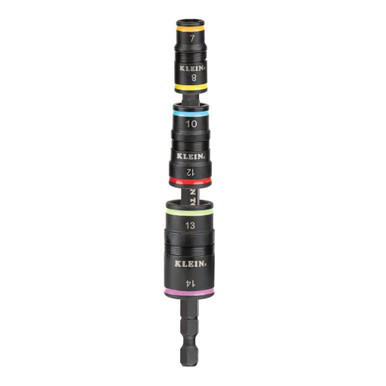 Klein Tools Flip Socket Set Impact Rated Heaxagonal Metric 6-In-1- A ...