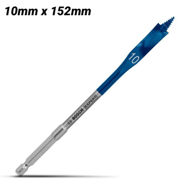 Bosch EXPERT Self Cut Speed Wood Spade Drill Bit 10x152 MM - 2608900311 ...