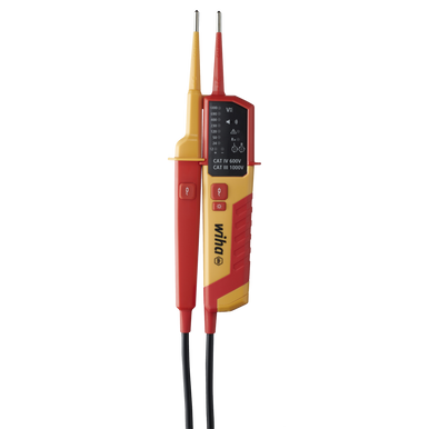 Wiha Voltage/Continuity Tester 12-1,000V Cat Iv - WH-45216 - Tool Kit Depot