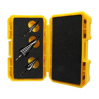 Alpha Onsite Plus Step Tip Step Drill Tuffbox Pro + Bonus Lubricant 3 ...
