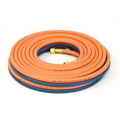 Weldclass Oxygen / Lpg Twin Hose Set - 10m - 4-LP10M