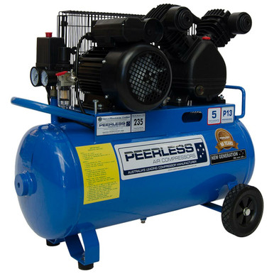 Peerless P13 240 L/M Belt Drive Air Compressor with Filter Regulator ...