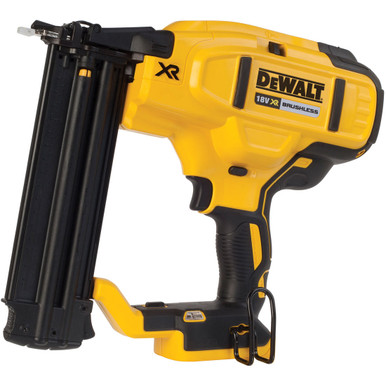 DeWalt 18V XR Li Ion Brushless 18Ga Brad Finish Nailer Skin Only DCN680N XJ Tool Kit Depot