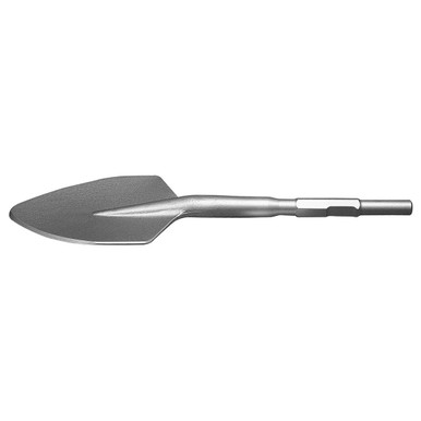 550mm x 135mm - 21mm Hex, Pointed Spade