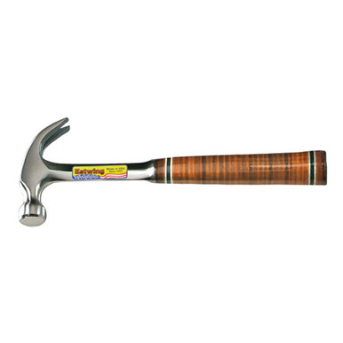 Estwing 24oz Claw Hammer Leather Handle 343mm