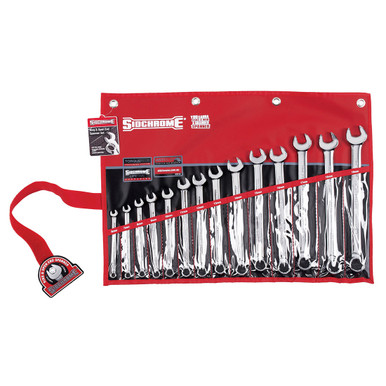 Sidchrome 14 Piece Metric Ring & Open End Spanner Set