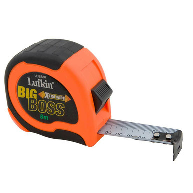 Lufkin 8m x 30mm Big Boss Wide Blade Tape Measure