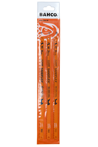 Bahco Hacksaw Blade 3 Pack 18/24/32 TPI