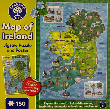 Ireland Map Puzzle - Finnegan's Corner
