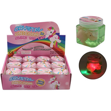 Cdu - Crystal Unicorn Slime W/Light - Finnegan's Corner