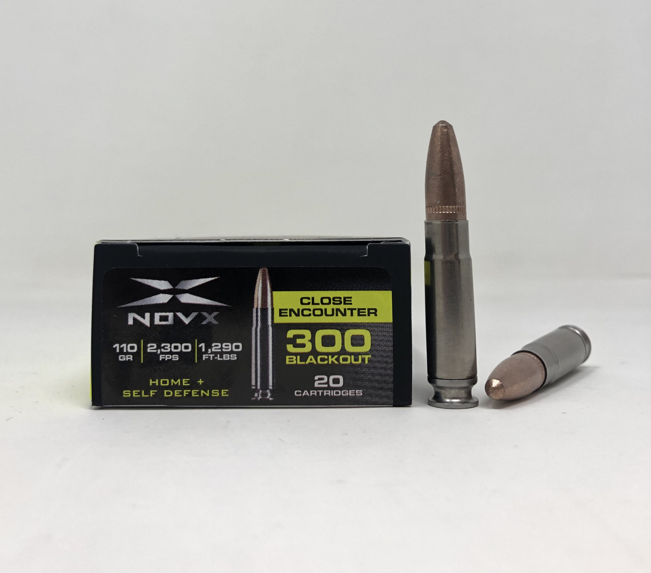 NovX 300 Blackout Ammunition 110 Grain Close Encounter Copper Polymer ...