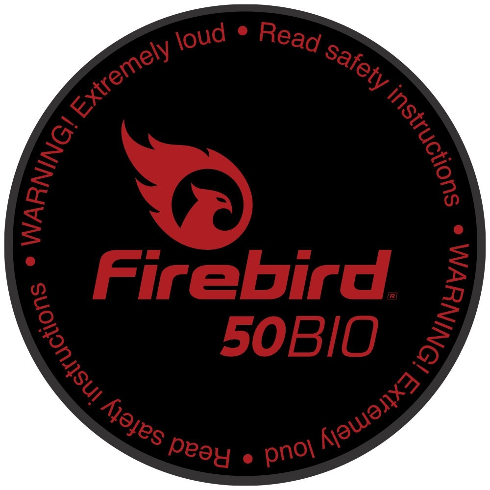 Firebird Targets FT50BIO 50mm Biodegradable Round Adhesive Exploding ...