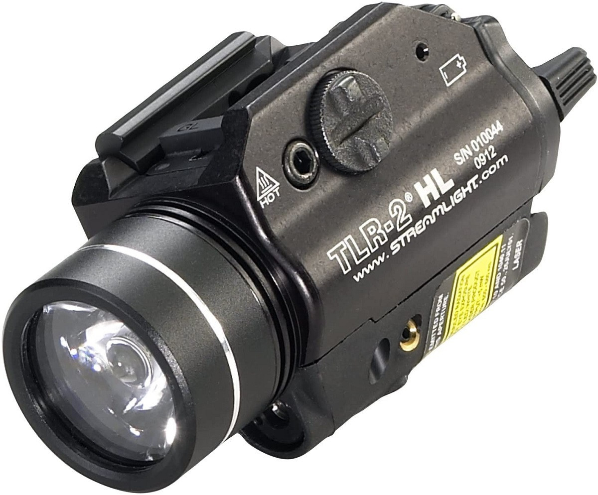 Streamlight Rail Mounted Tactical Flashlight With Red Laser SL69261 ...