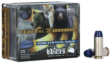 Federal Premium 10mm Auto Ammunition P10SHC1 200 Grain Syntech Jacket ...