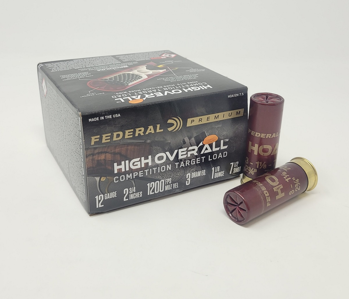 Federal 12 Gauge Ammunition High Overall Competition Target ...
