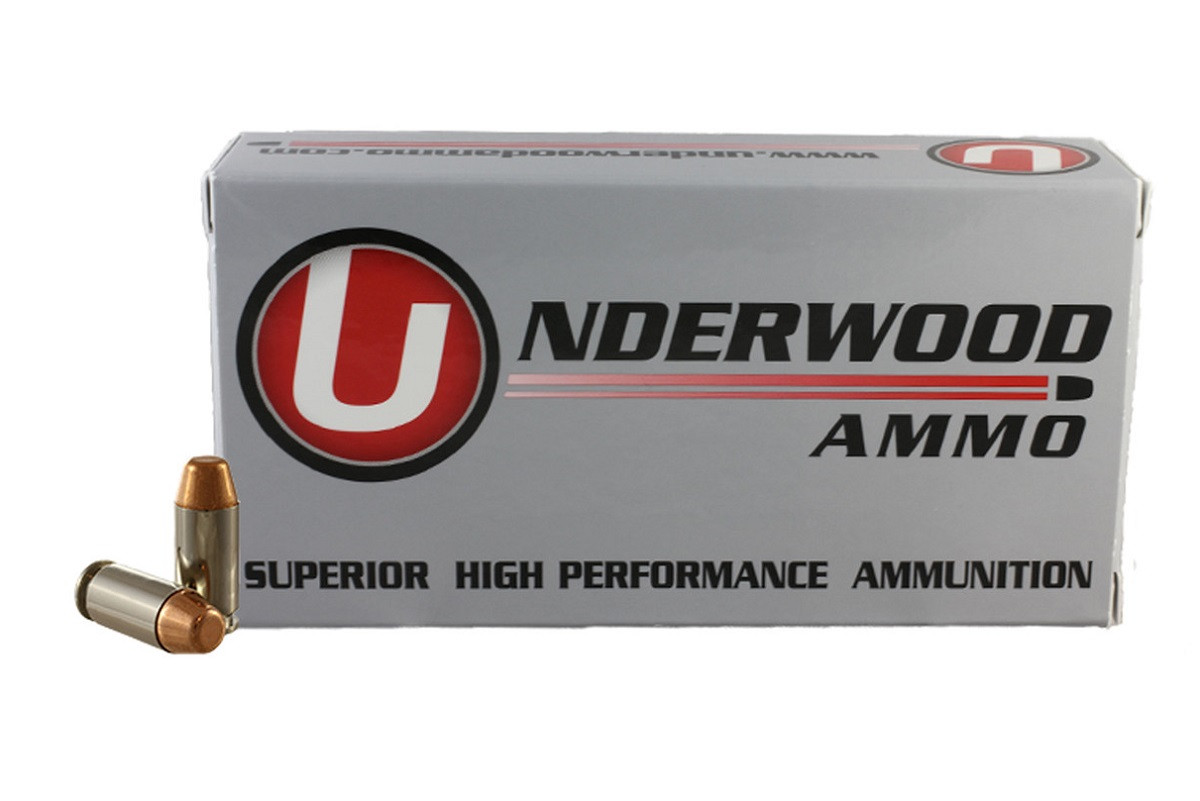 Underwood 40 S&W Ammunition UW227 180 Grain Flat Nose Full Metal Jacket ...