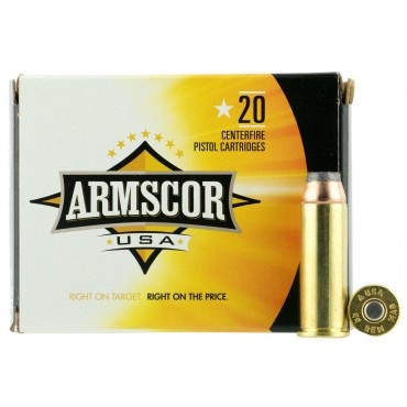 Armscor USA 44 Magnum Ammunition FAC44M-2N 240 Grain Jacketed Hollow ...