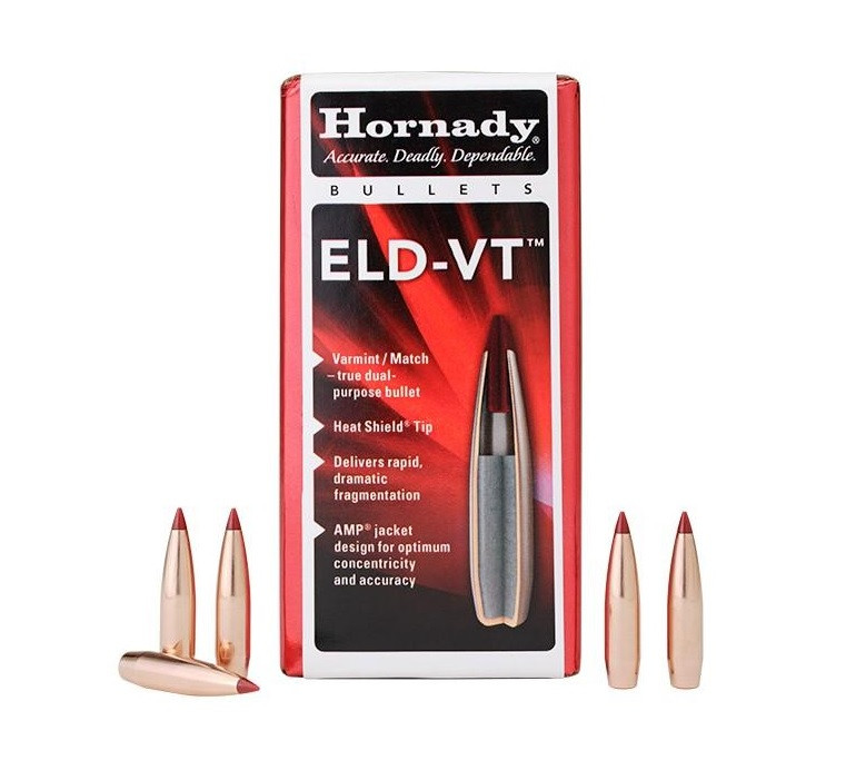 Hornady 30 Cal (.308 Dia) Reloading Bullets H30620 174 Grain ELD-VT 100 ...