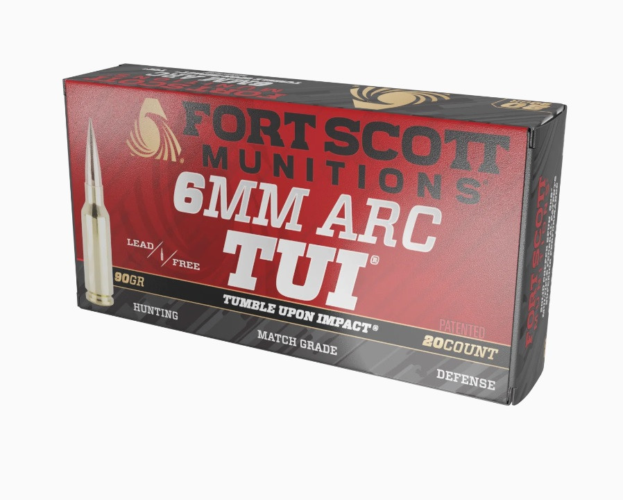 Fort Scott Munitions 6mm ARC Ammunition Tumble Upon Impact 6ARC090SCV2 ...