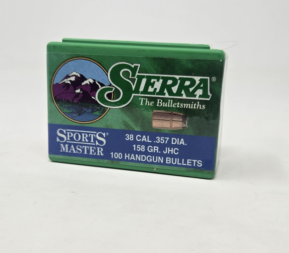 Sierra 38 Cal (.357 Dia) Reloading Bullets Sports Master SRAA8360 158 ...