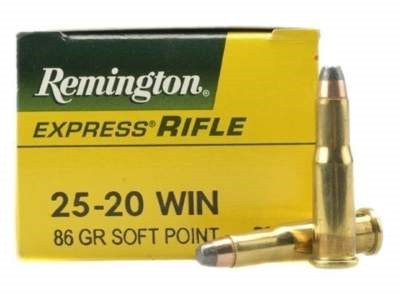 Remington 25-20 Express Rifle R25202 86 gr SP 50 per box