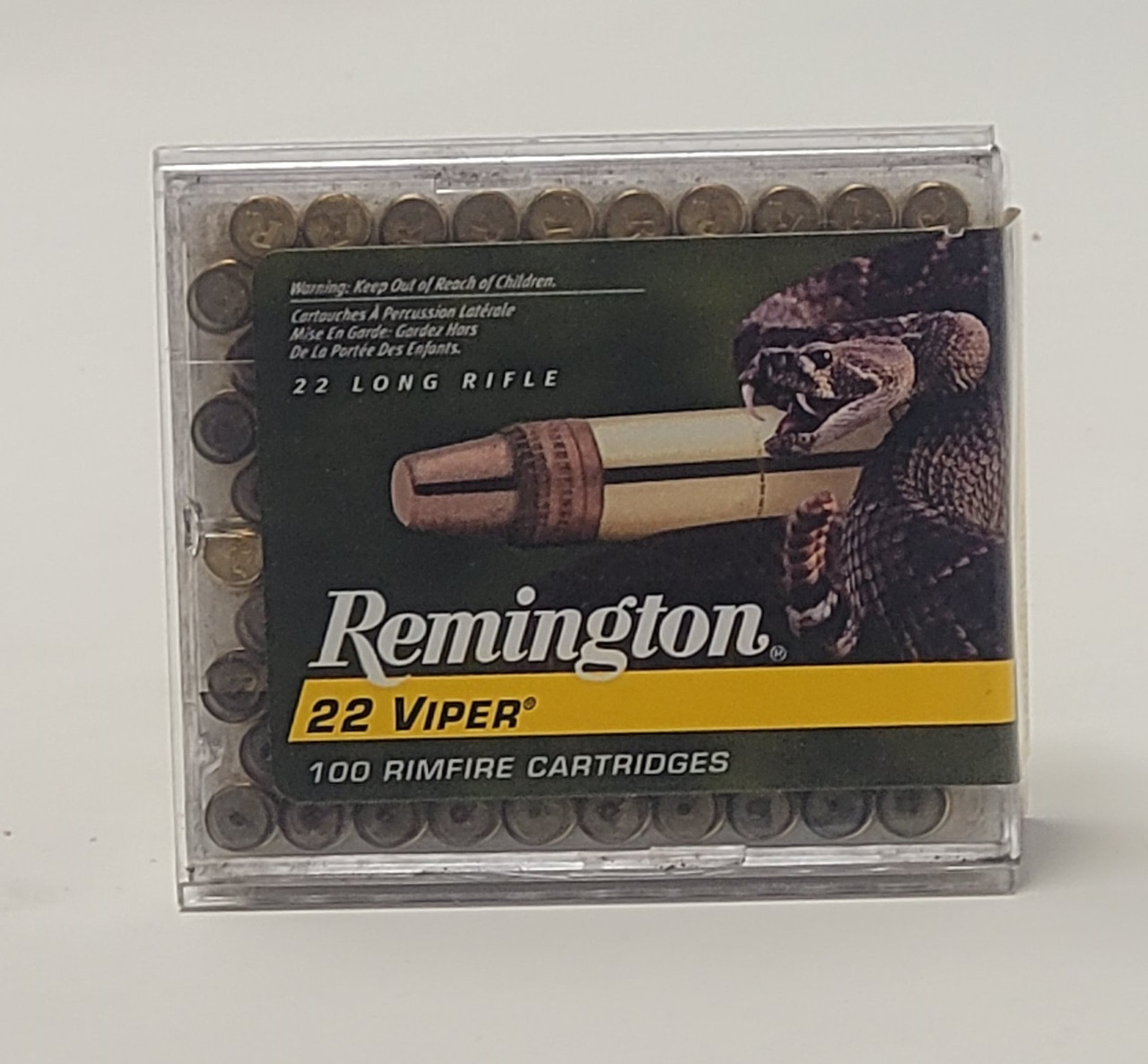 Remington 22LR Viper High Velocity 36 gr Truncated Cone 100 per box