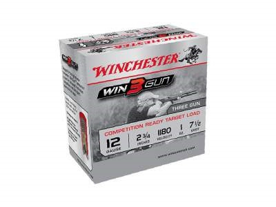 Winchester 12 GA AA 2 3/4" 1 1/8 oz 7 1/2 shot AA127 CASE 250rds