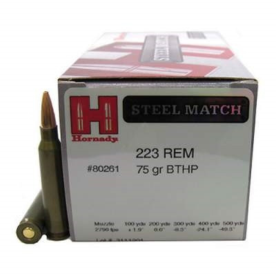 Atomic Ammunition 223 Rem Subsonic 00429 77 Grain Hollow Point Boat ...
