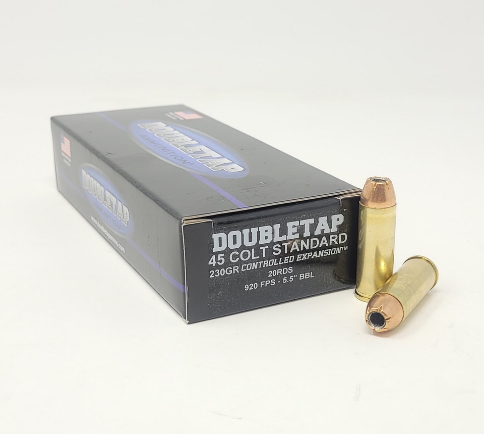 DoubleTap 45 Colt Ammunition 45CS230CE 230 Grain Controlled Expansion ...