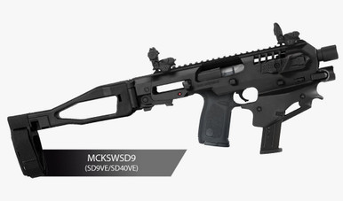 CAA MCKSWSD9 MICRO CONVERSION KIT SMITH & WESSON SD9VE/SD40VE BLK