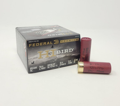 Federal 12 Gauge Ammunition Hi-Bird HVF128 #8 Shot 2-3/4" 1-1/8oz ...
