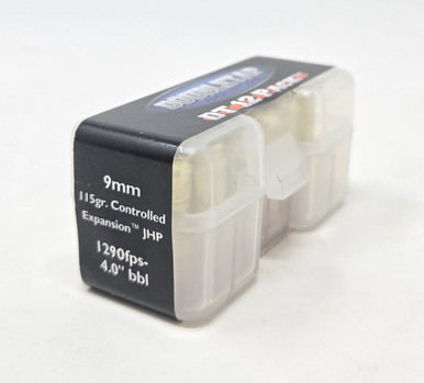 DoubleTap 9mm Ammunition DT129M115CE 115 Grain Controlled Expansion ...