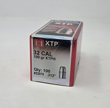 Hornady 32 Cal (.312 Dia) Reloading Bullets H32070 100 Grain XTP ...
