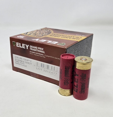 Eley 12 Gauge Ammunition Grand Prix Paper E23026010GP 2-1/2" #6 Shot 1 ...