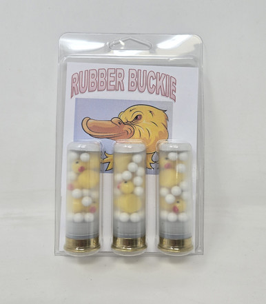 Paraklese Technologies 12 Gauge Ammunition Rubber Buckie PT12RB3 2-3/4 ...