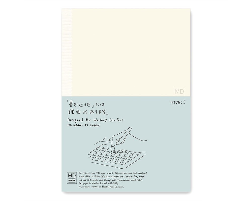 MD Notebook - A5, Graph - Ivory - Cardinal Pens & Paper