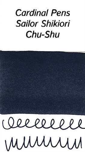 Sailor Shikiori Chu-Shu Ink (20ml Bottle) - Cardinal Pens & Paper