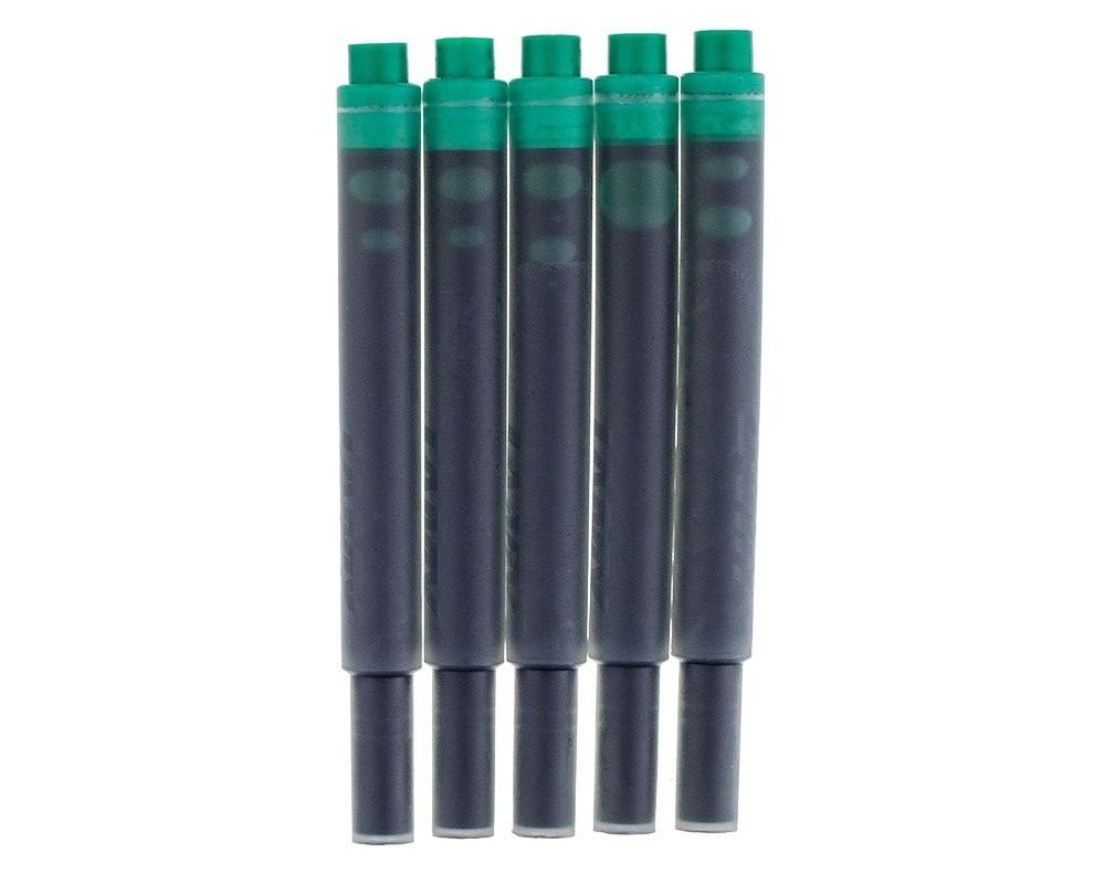 Lamy Green Ink Cartridges (5 Pack) - Cardinal Pens & Paper