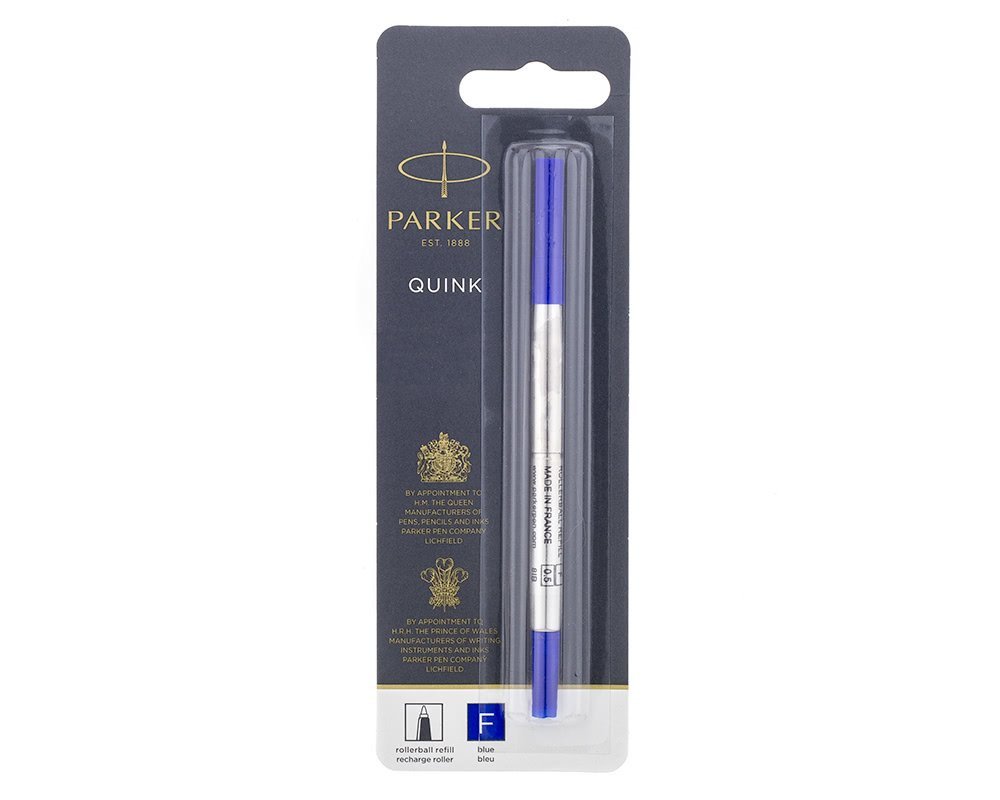Parker Rollerball Refill - Blue, Fine - Cardinal Pens & Paper