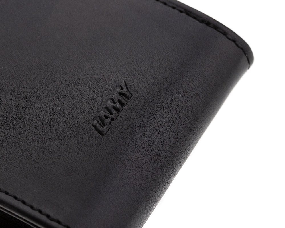 Lamy 3 Pen Nappa Leather Case - Black - Cardinal Pens & Paper