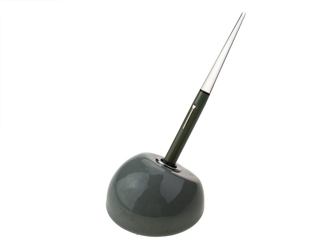 Esterbrook DB116 Desk Set - Grey, Olive with Clear Taper 9450 Extra ...