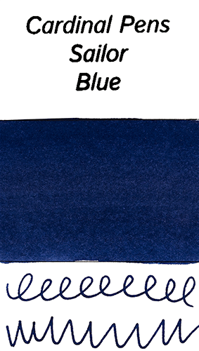 Sailor Blue Ink Sample (4ml Vial) - Cardinal Pens & Paper