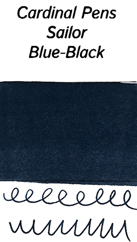 Sailor Blue-Black Ink Sample (4ml Vial) - Cardinal Pens & Paper