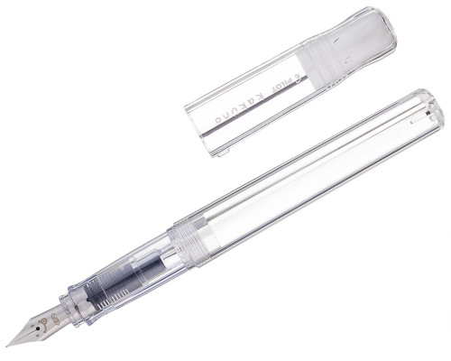 Pilot Kakuno Fountain Pen - Clear, Extra Fine Nib - Cardinal Pens & Paper