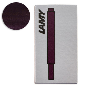 Lamy Violet Blackberry Ink Cartridges (5 Pack) - Cardinal Pens & Paper