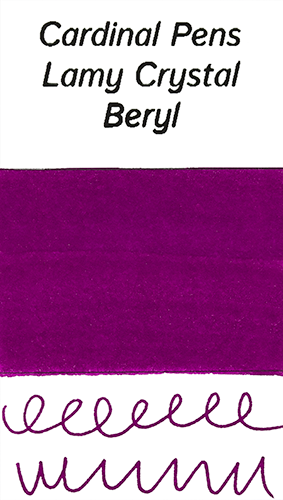 Lamy Crystal Beryl Ink Sample (4ml Vial) - Cardinal Pens & Paper
