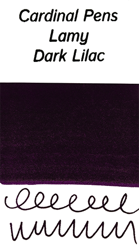 Lamy Dark Lilac Ink Sample (4ml Vial) - Cardinal Pens & Paper