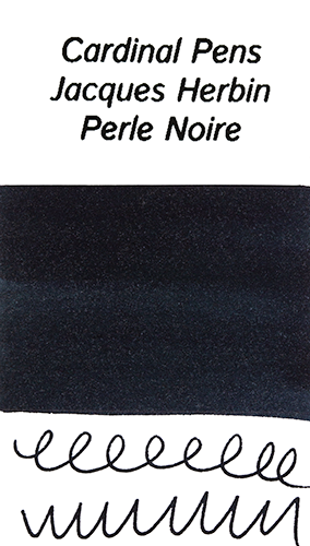 Jacques Herbin Perle Noire Ink Sample (4ml Vial) - Cardinal Pens & Paper