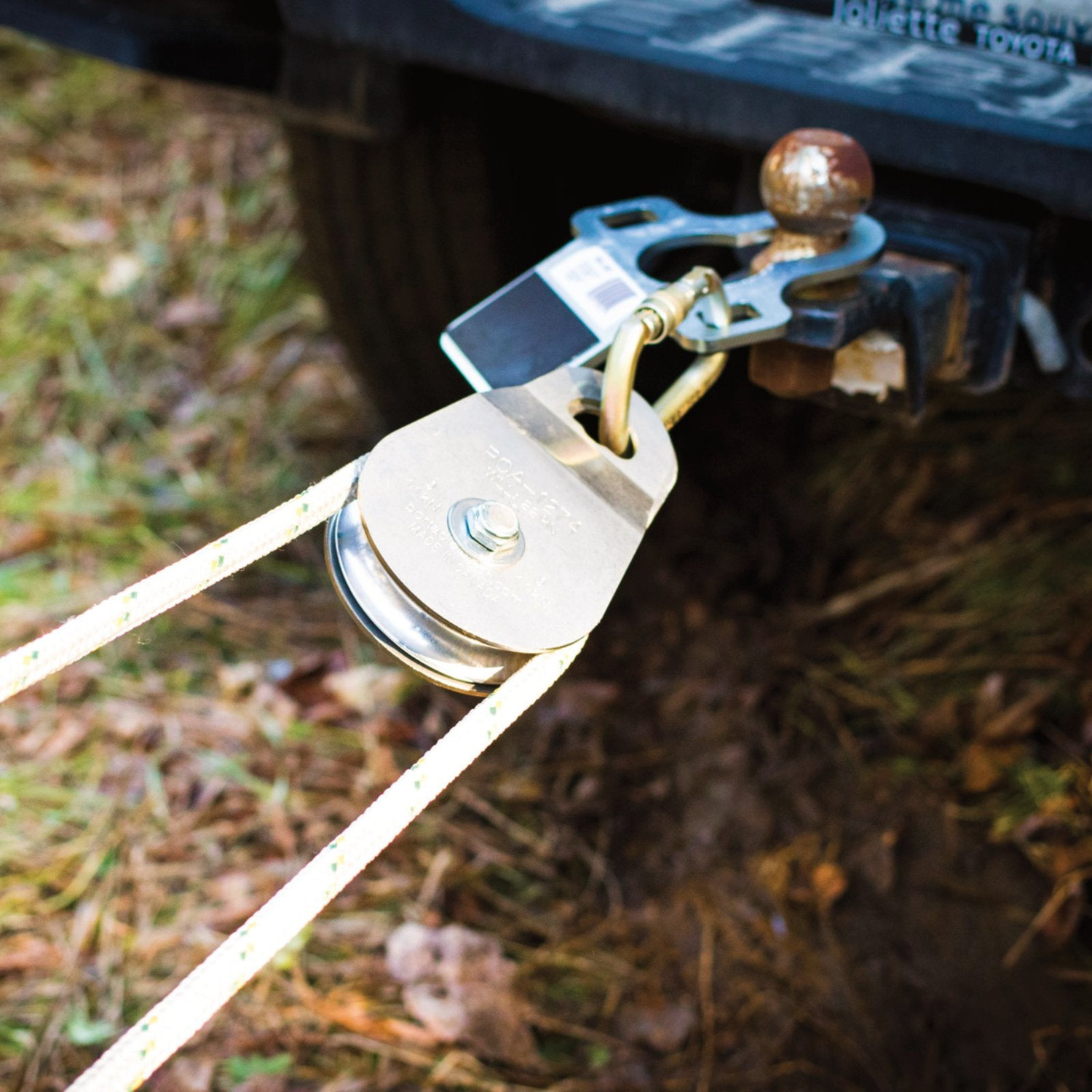 Portable Winch Stainless Steel Swing Side Snatch Block - Northern Woodsmen